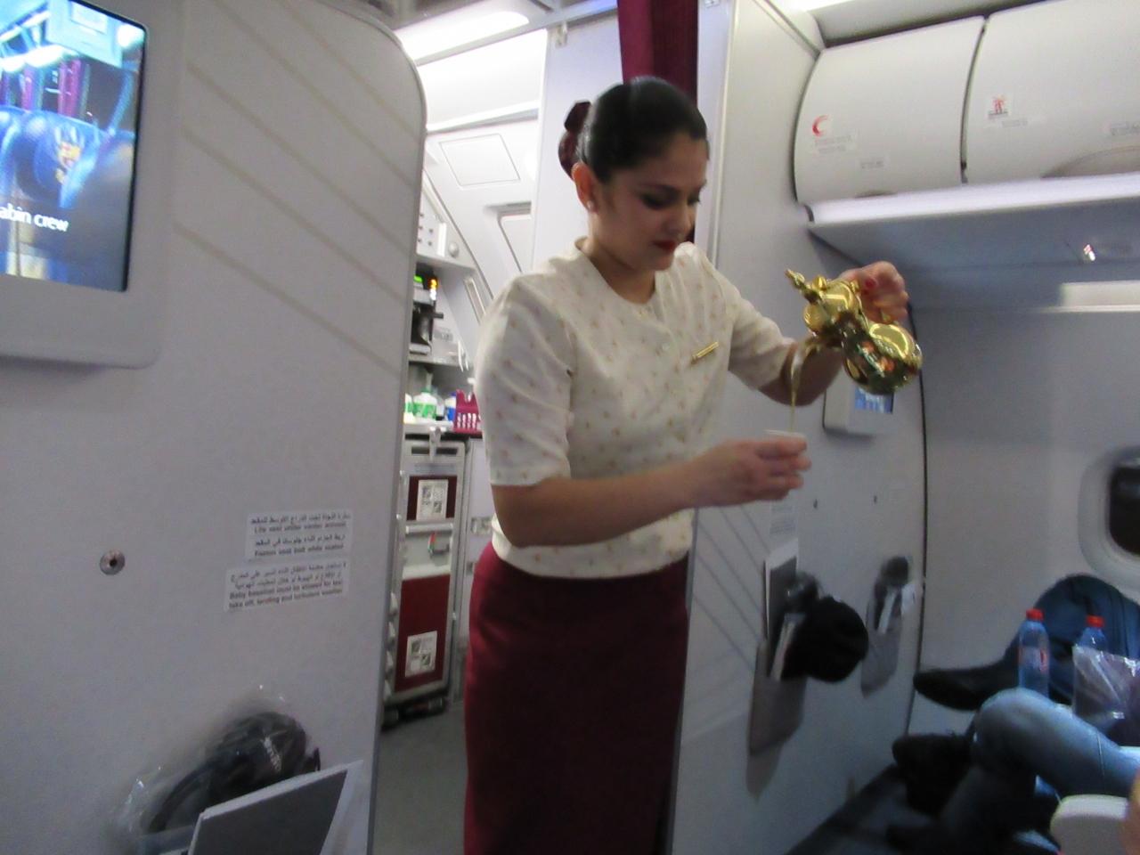 『カタール航空 A320-200 リージョナル・ファーストクラス搭乗記・ドーハ-カイロ(QR1305) + 1日乗り継ぎでギザのピラミッド見学 ...