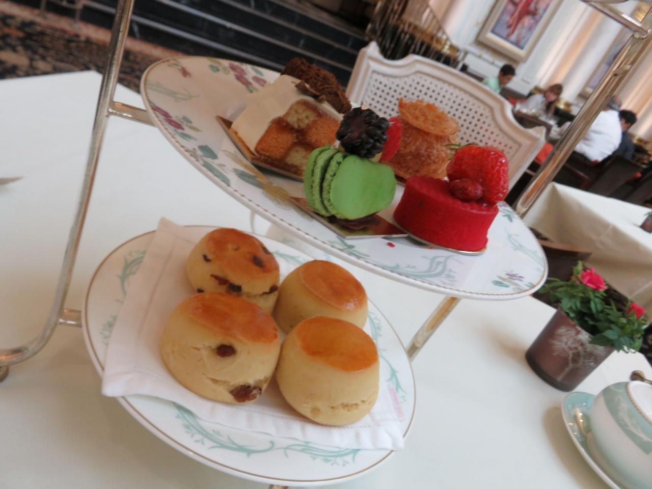 『英国旅行記2018 ロンドン・サボイホテルでのアフタヌーンティー Afternoon Tea at Thames Foyer, The ...