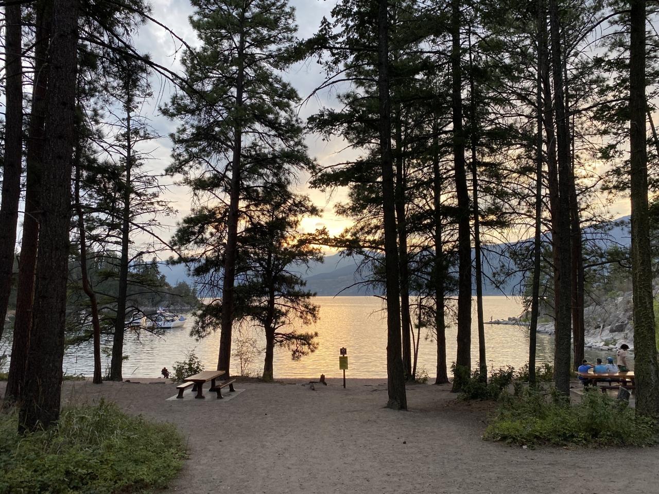 『Ellison provincial park Campground 2022年8月20、21日』オカナガン・ワインルート(カナダ)の旅行記 ...