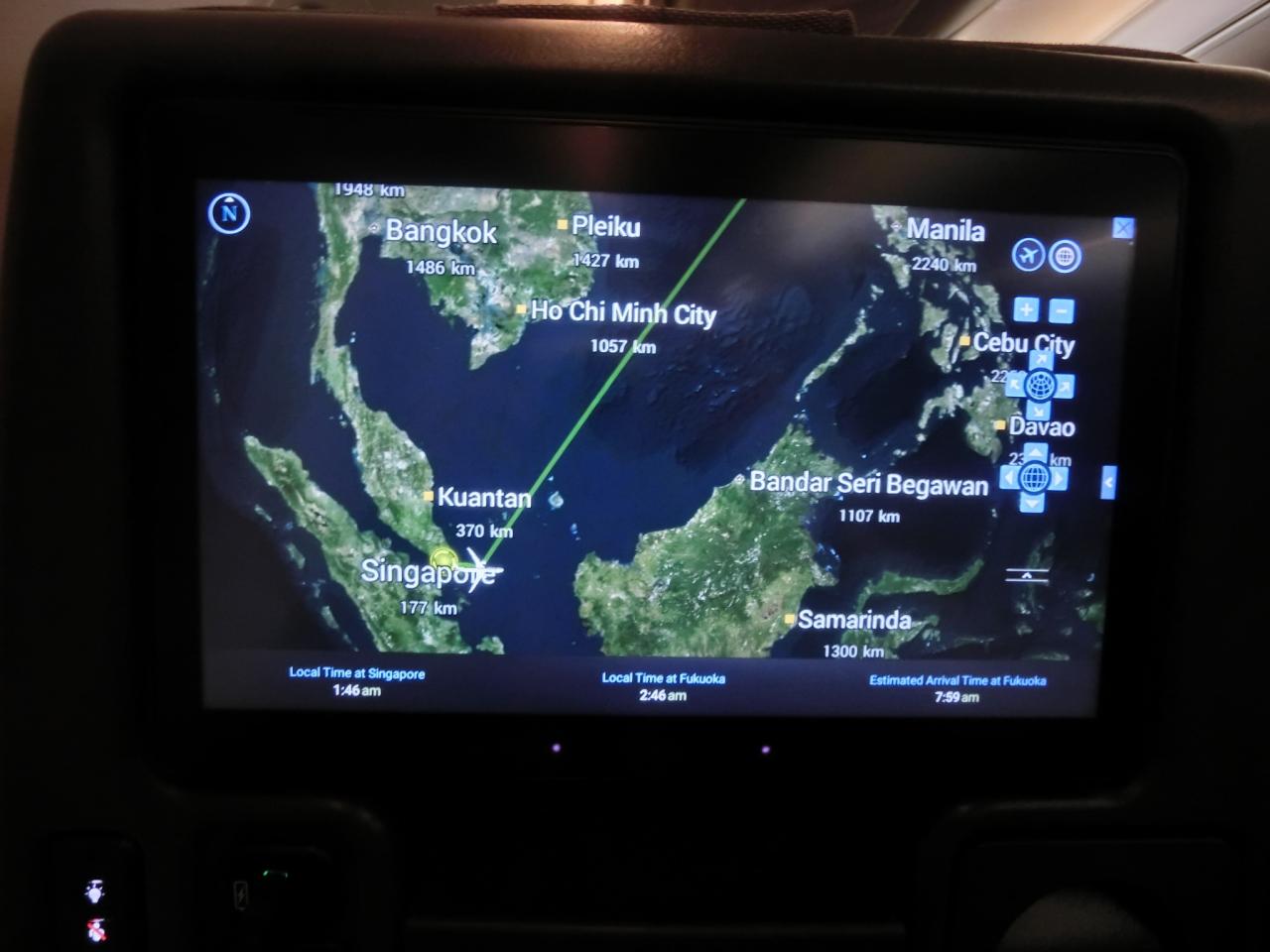 『シンガポール航空で行くメルボルン旅行 Part14 移動（SQ656便 シンガポール→福岡）』シンガポール(シンガポール)の旅行記・ブログ ...