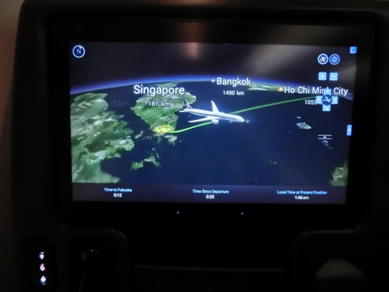『シンガポール航空で行くメルボルン旅行 Part14 移動（SQ656便 シンガポール→福岡）』シンガポール(シンガポール)の旅行記・ブログ ...