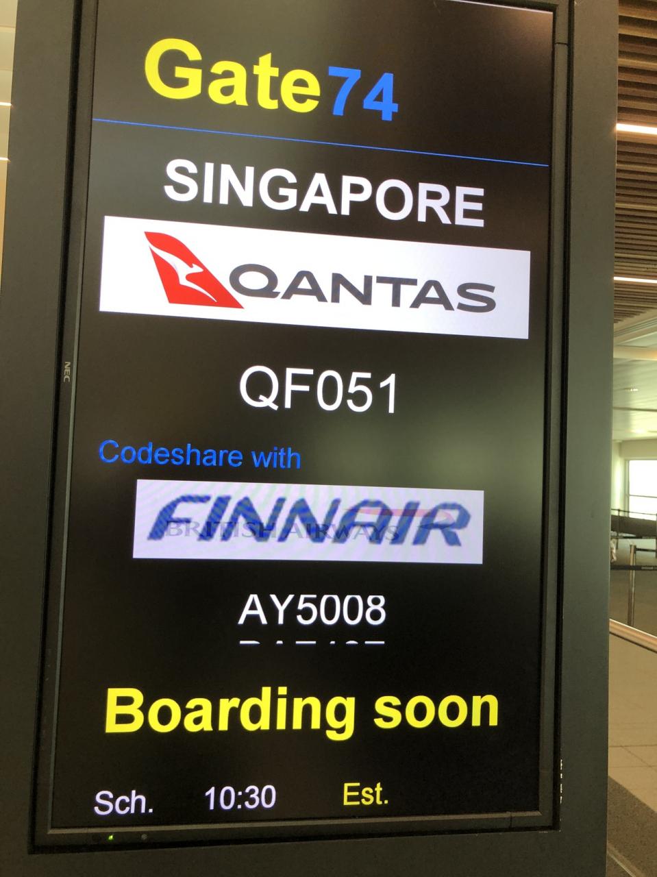 『2023年豪州は晩夏～初秋、QANTAS特典航空券の旅 ①｡「えっと～取り敢えず今から国際線でシンガポール飛んで！」』ブリスベン ...