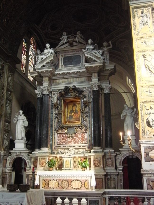 『聖堂巡礼イタリア:ローマ 5 サンタ・マリア・デル・ポポロ聖堂(教会)』ローマイタリアの旅行記・ブログ By Rikucocoさん