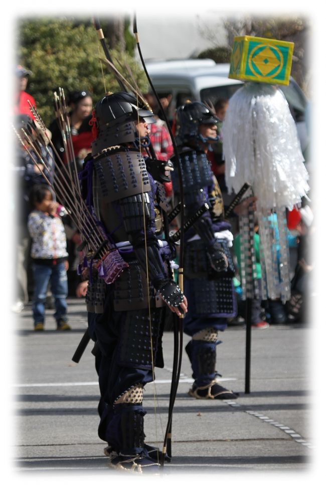 『solitary Journey 1123 鎧兜に身を包んだ武者たちによる‘鞍掛合戦出陣絵巻です。<鞍掛城まつり>山口県岩国市玖珂町