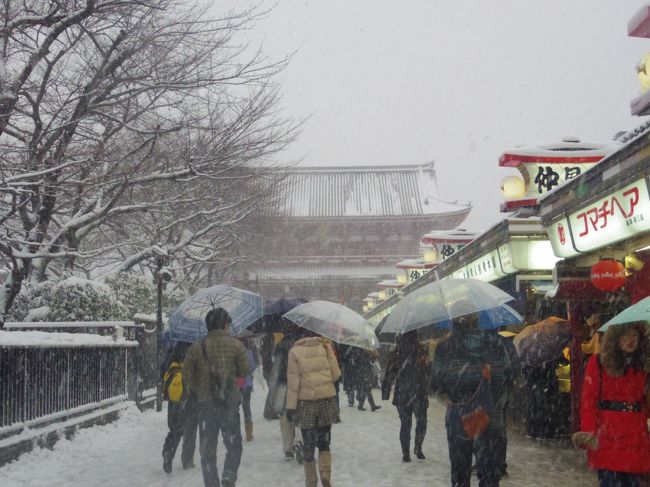 雪景色の浅草寺&スカイツリー』浅草(東京)の旅行記・ブログ by 雪景色の浅草寺&スカイツリー』浅草(東京)の旅行記・ブログ by