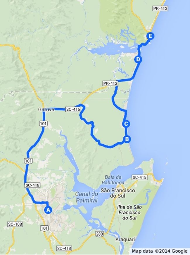 『サンタカタリーナ北東部 ④ 北部海岸とパラナ州』ジョインビレブラジルの旅行記・ブログ By Botさん【フォートラベル】