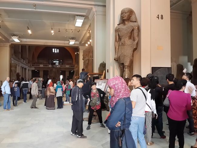 『エジプト考古学博物館 内部の写真』考古学博物館周辺エジプトの旅行記・ブログ By スカイバードトラベル(旧:日通ペリカントラベルネット